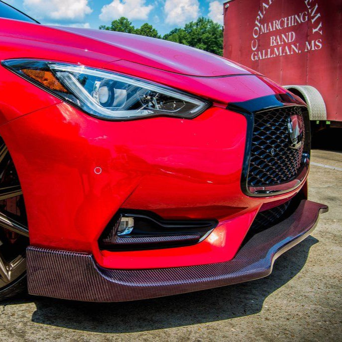 Q60 V Style Front Lip – Carbon Edge Dynamics