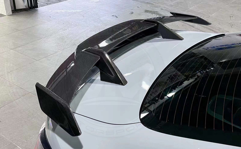MP-Style Carbon Fiber Rear Wing - G80 M3 & G82 M4 BMW – Carbon Edge ...