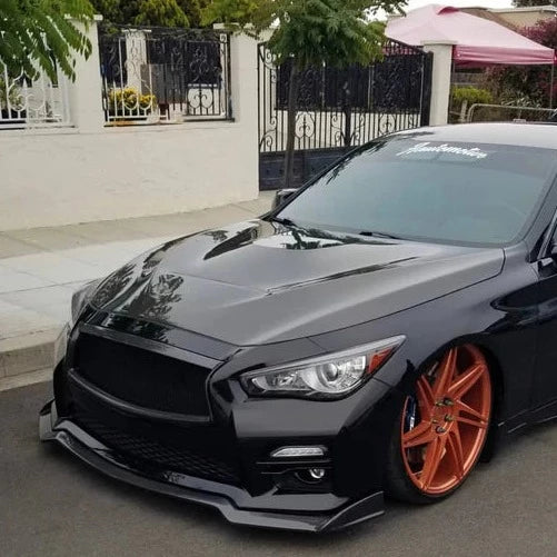Q50 Gloss Black Grill – Carbon Edge Dynamics